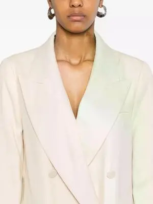 JOSEPH Jaden Double-breasted Blazer - Neutrals
