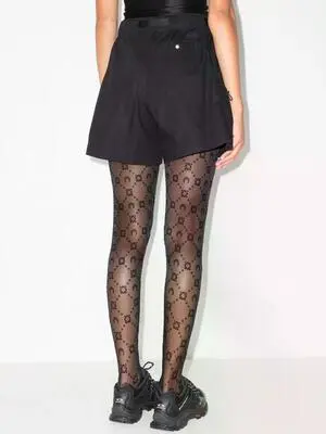MARINE SERRE Moonogram Tights - Black
