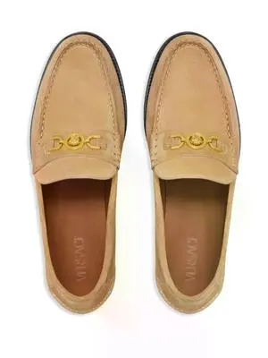 Versace Medusa '95 Suede Loafers - Brown
