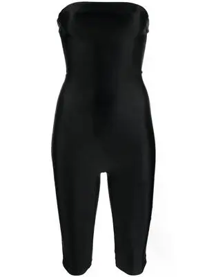 ATU BODY COUTURE Strapless Jersey Jumpsuit - Black