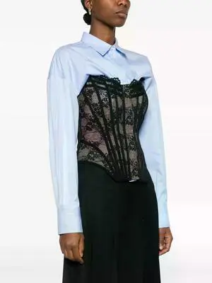 Giuseppe Di Morabito Striped Layered Shirt