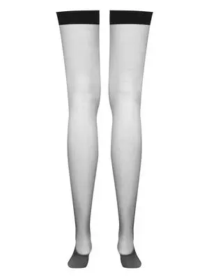 MAISON CLOSE Les Coquetteries Stockings - Black