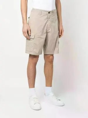 Stone Island Parachute Canvas Shorts - Neutrals