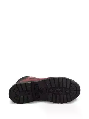 Timberland Field Boot Dark Port Boots - Red