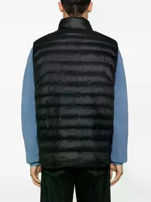 Polo Ralph Lauren Padded Gilet With Embroidered Logo - Black