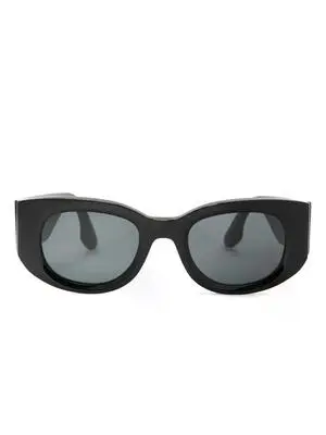 Victoria Beckham Oval-frame Sunglasses - Black
