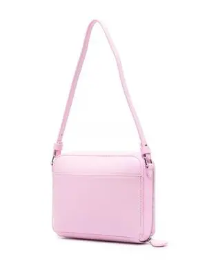 COURREGES Cloud Leather Shoulder Bag - Pink