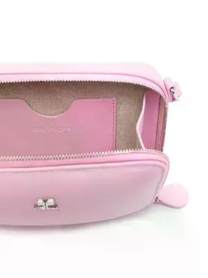 COURREGES Cloud Leather Shoulder Bag - Pink