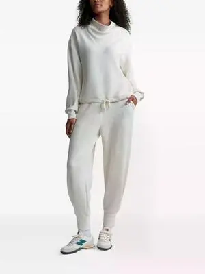 Varley Betsy Speckled Cowl Neck Sweatshirt - Neutrals