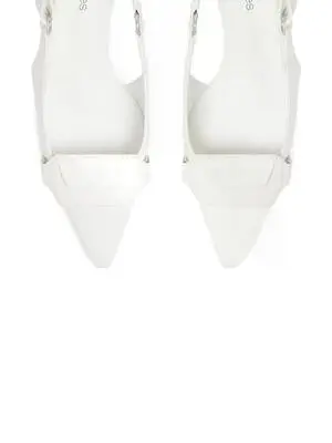 COURREGES Slingback Pumps - White