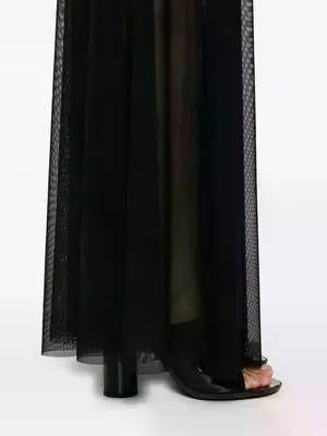 FEDERICO CINA Sheer Layered Dress