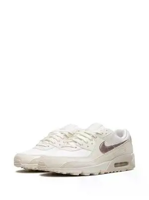 Nike Max 90 Sail Pink Oxford Leather Sneakers - Neutrals