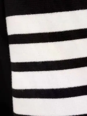 Thom Browne Stripe-detail Cotton Cardigan - Black