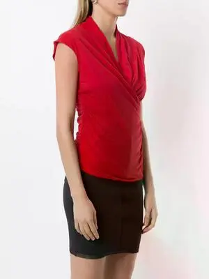 AMIR SLAMA Draped Blouse