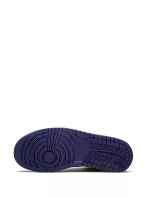 JORDAN Air 1 Mid Royal/laser Orange Sneakers - Blue