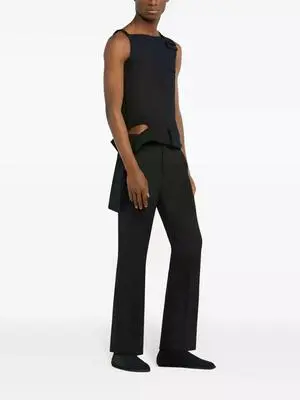 COURREGES Wool Tailored Trousers
