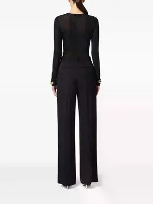 Elisabetta Franchi Pressed-crease Trousers