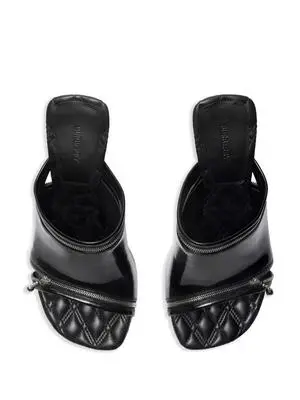 Burberry Peep 85mm Leather Sandals