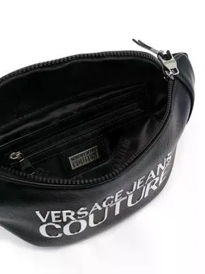 Versace Logo-lettering Belt Bag