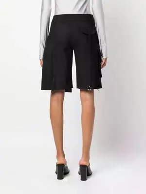 Off-White Pleated Cargo Shorts