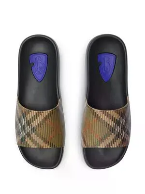 Burberry Dive Slides - Brown