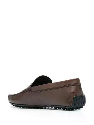 TOD'S Embossed-logo Detail Loafers