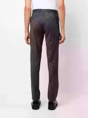 PT TORINO Slim-cut Tailored Trousers - Grey