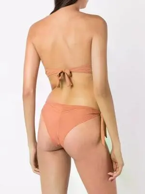 AMIR SLAMA Gathered-detail Bandeau Bikini