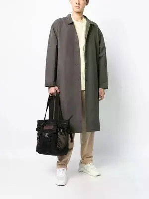 MAKAVELIC Contrasting-panel Tote Bag With Strap Detail