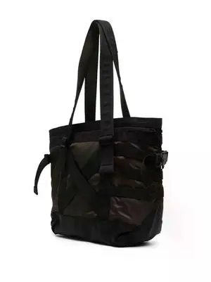 MAKAVELIC Contrasting-panel Tote Bag With Strap Detail