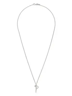 Emanuele Bicocchi Alphabet Pendant Necklace