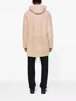 GIORGIO BRATO Shearling-trim Hooded Jacket
