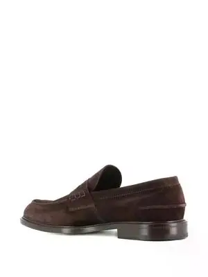 TASSINARI Suede Penny Loafers - Brown