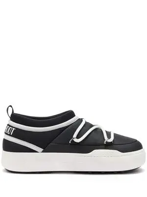 Moon Boot Park Icon Logo-print Sneakers - Black