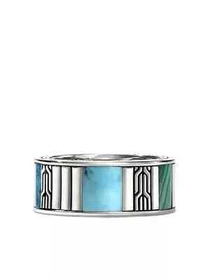 John Hardy Carved-chain Ring - Silver
