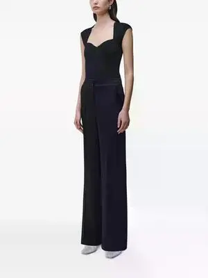 Simkhai Kyra High-waisted Crepe Trousers