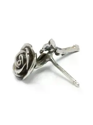 Emanuele Bicocchi Wild Rose Stud Earring - Silver