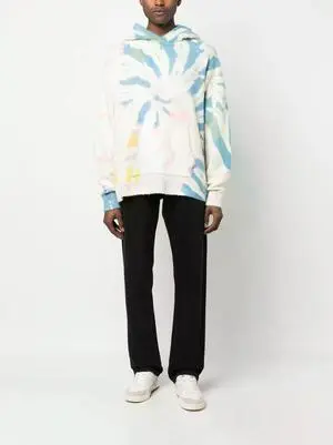 Palm Angels Tie-dye Print Hoodie