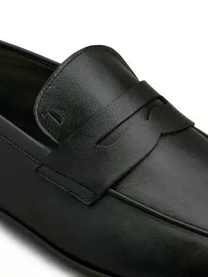 TOD'S Leather Loafers - Black
