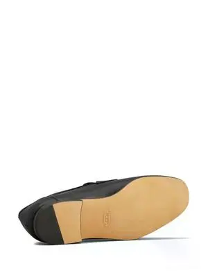 TOD'S Leather Loafers - Black