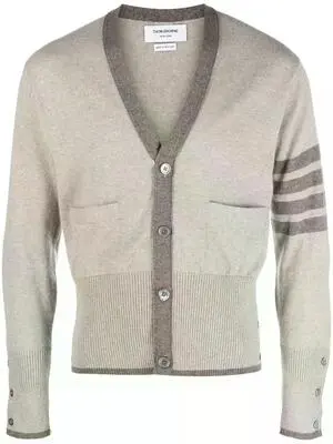 Thom Browne 4-bar Cashmere Cardigan