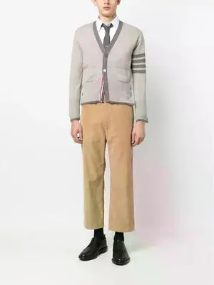 Thom Browne 4-bar Cashmere Cardigan
