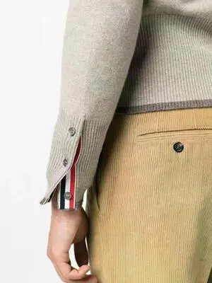 Thom Browne 4-bar Cashmere Cardigan