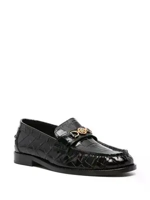 Versace Medusa '95 Crocodile-embossed Loafers