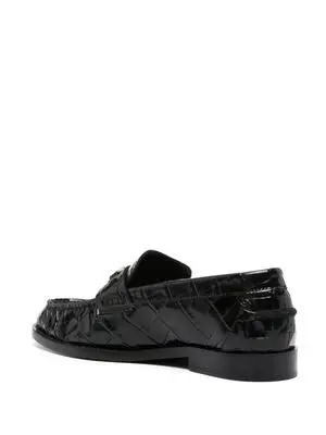 Versace Medusa '95 Crocodile-embossed Loafers