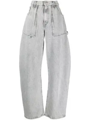 Attico Embroidered Jeans For Women