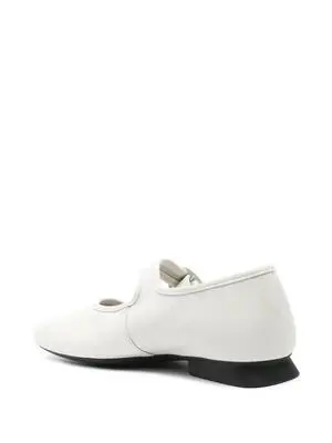Camper Casi Myra Leather Ballerina Shoes
