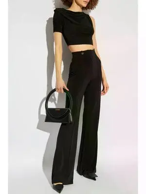 Jacquemus Le Pantalon Drapado Flared Trousers