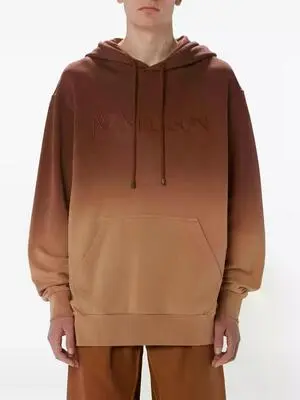 JW Anderson Logo-embroidered Gradient Hoodie