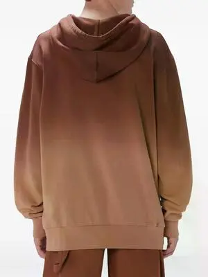 JW Anderson Logo-embroidered Gradient Hoodie